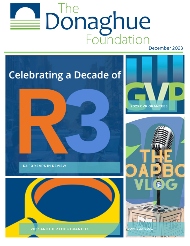 Communications | The Donaghue Foundation